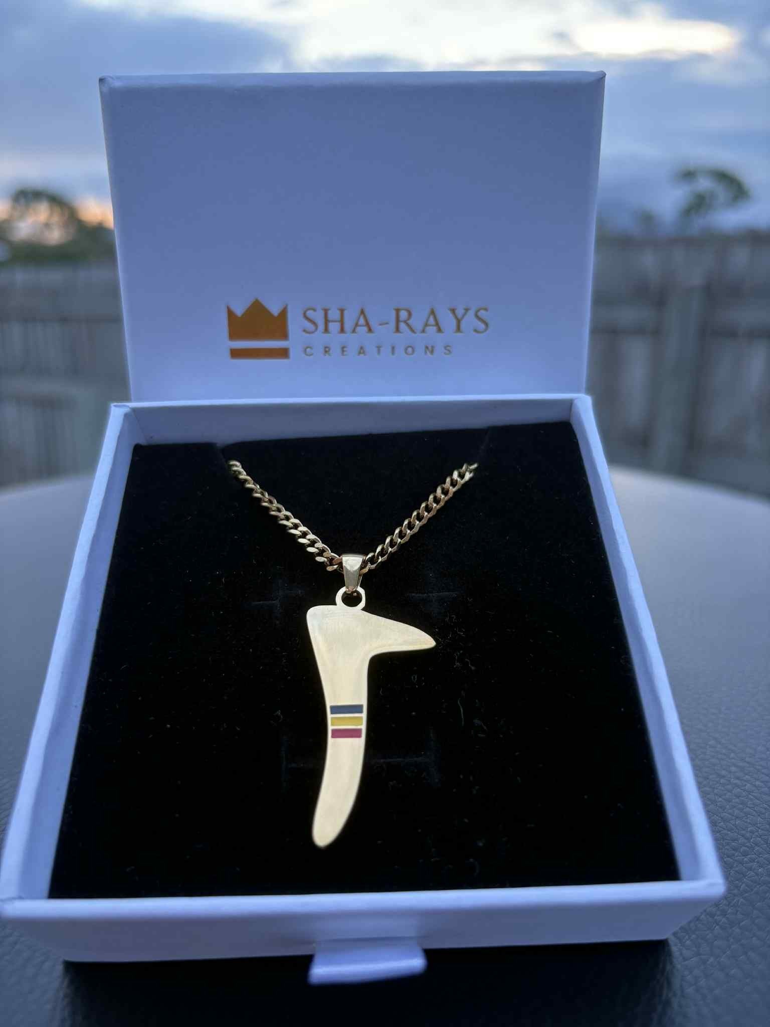 Gold Boomerang Chain | Sha-Rays Creations