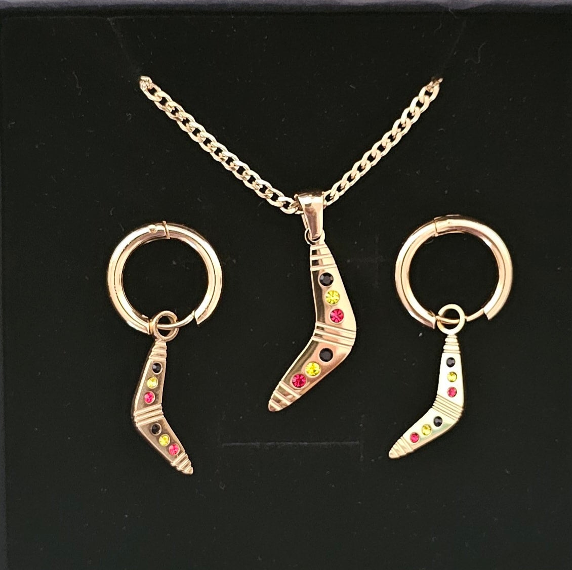 Boomerang GOLD SET | Sha-Rays Creations